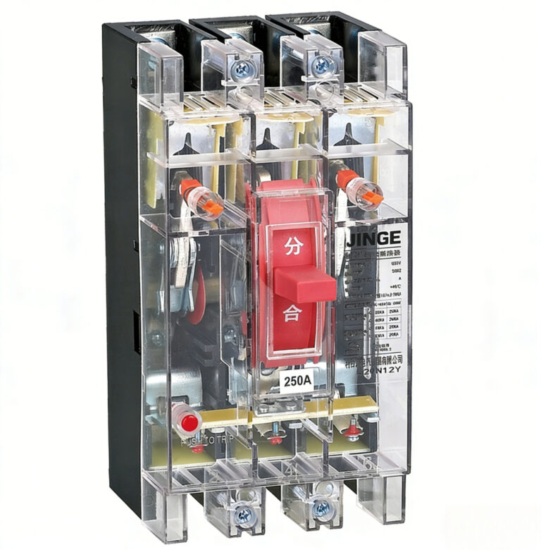 DZ20C-MCCB-Molded-Case-Circuit-Breaker-transparent - Jinge Electric